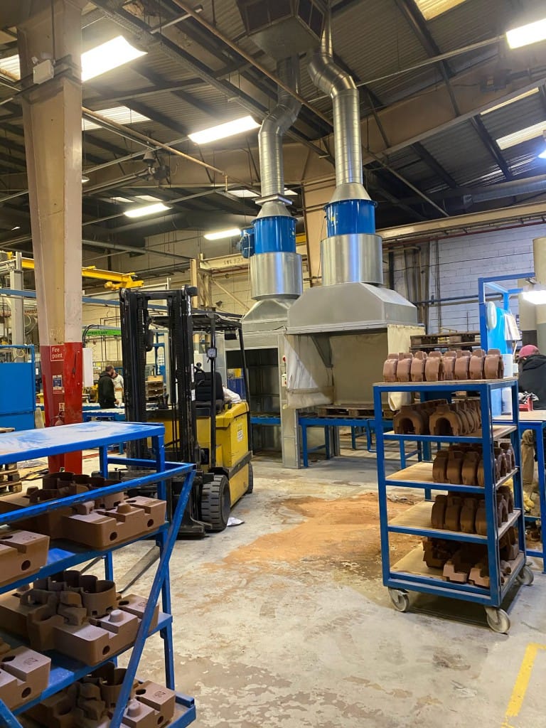 Coating Booth Extraction - Gwyn Thomas Ltd Environmental Engineers