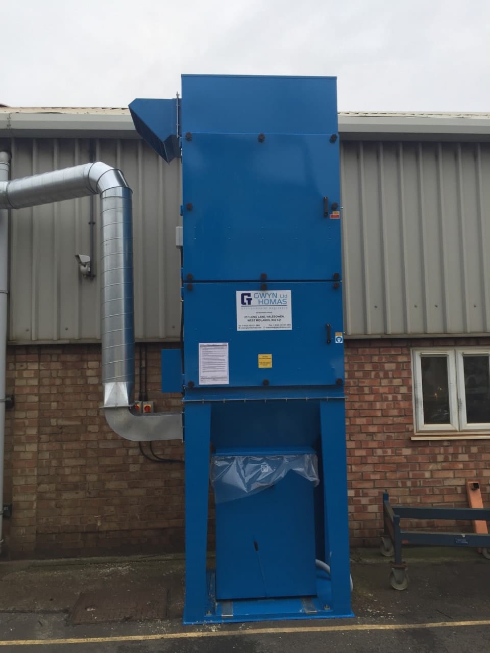 Dry Bag Filtration - Gwyn Thomas Ltd Environmental Engineers