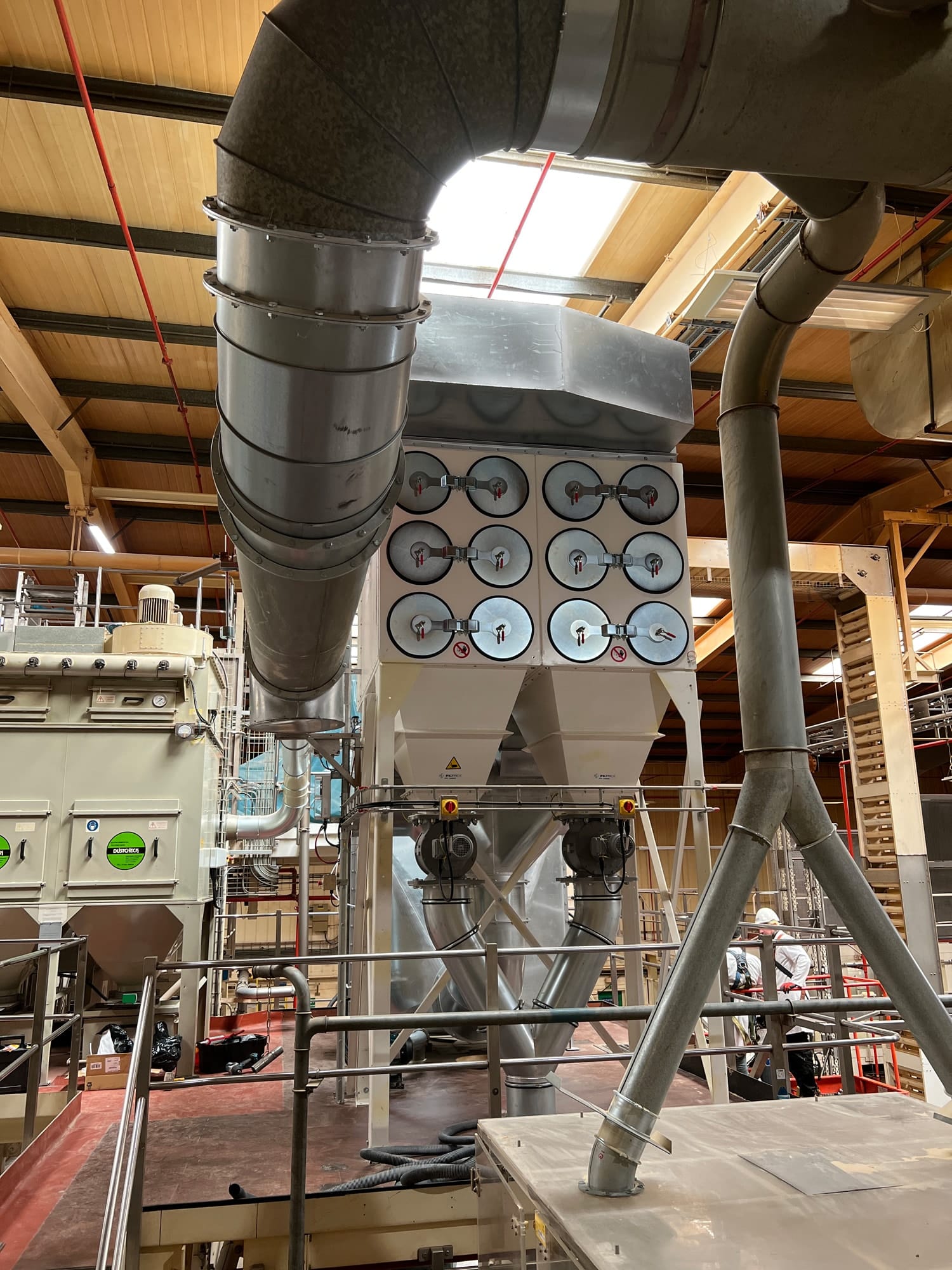 Replacement LEV44 Filter Plant - Gwyn Thomas Ltd Environmental Engineers