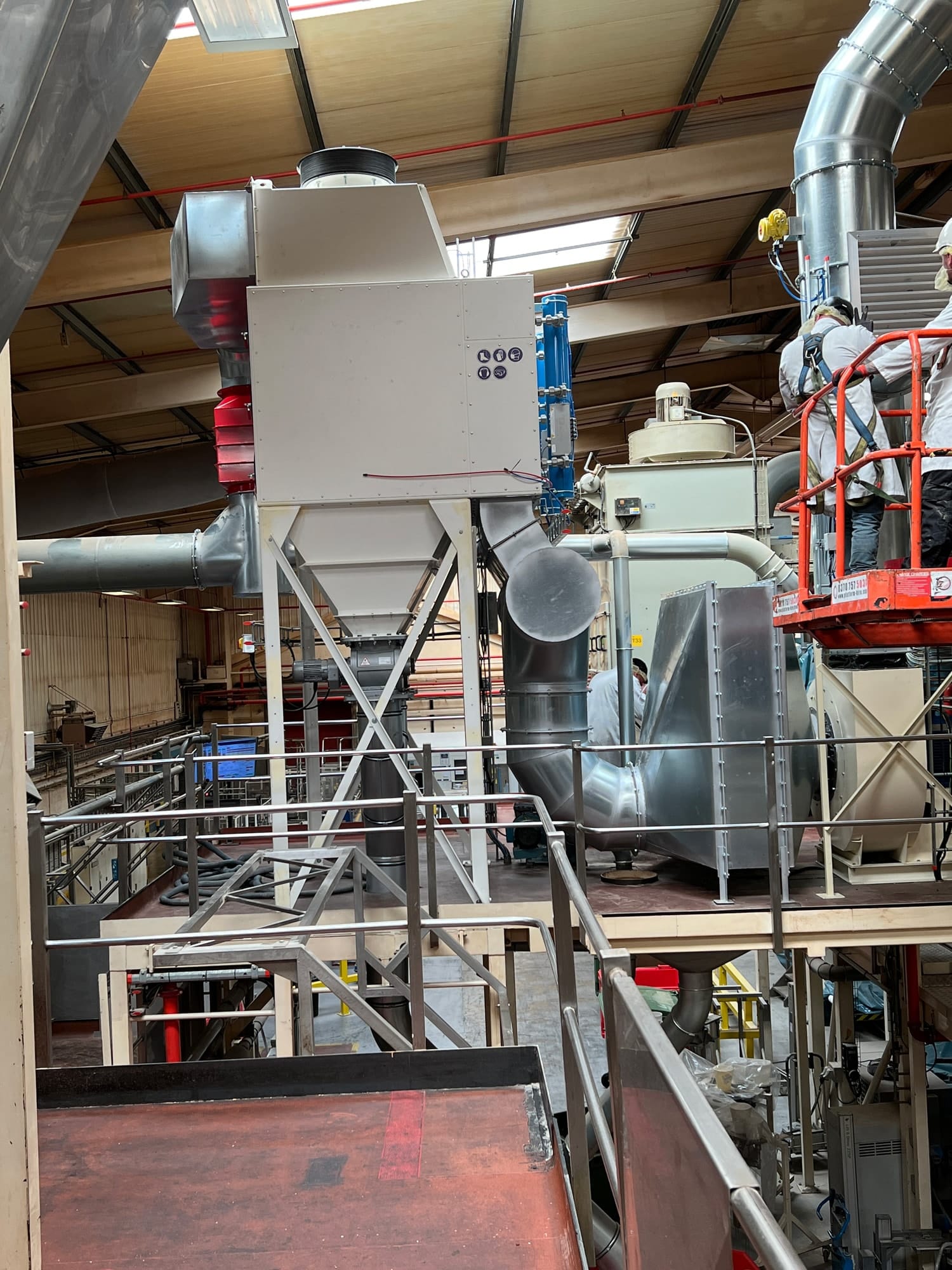Replacement LEV44 Filter Plant - Gwyn Thomas Ltd Environmental Engineers