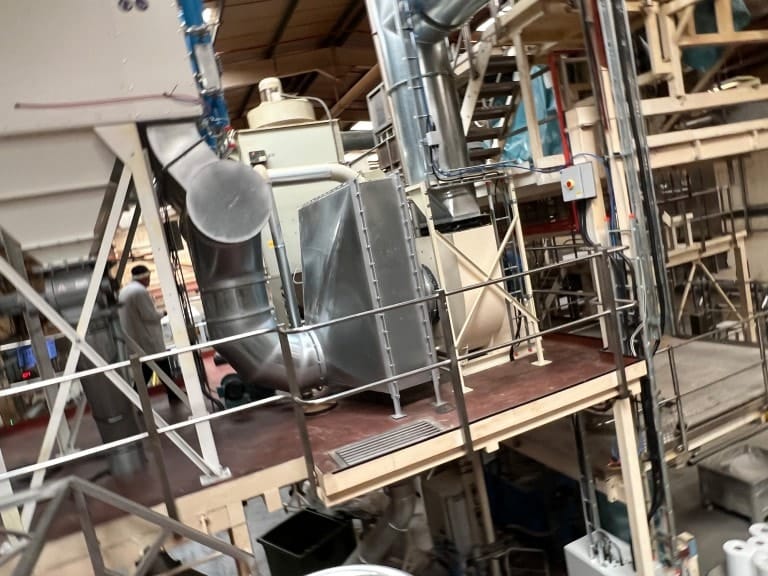 Replacement LEV44 Filter Plant - Gwyn Thomas Ltd Environmental Engineers