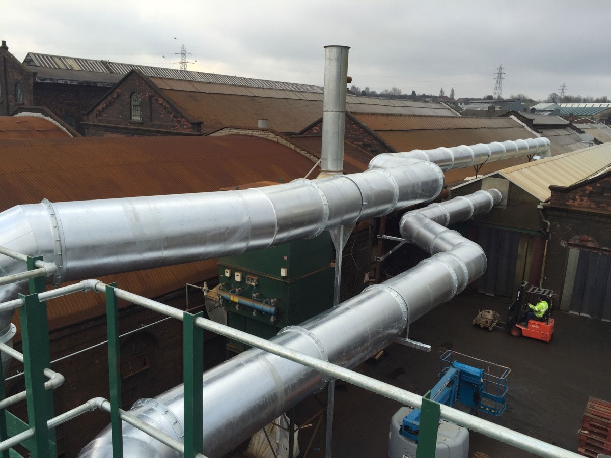 Dust Extraction Systems - Gwyn Thomas Ltd Environmental Engineers