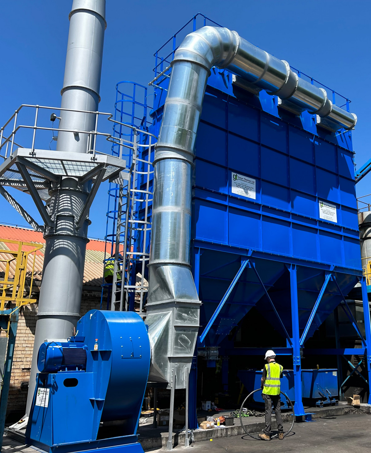 HSE Compliant Filtration & Dust Extraction Installation - Gwyn Thomas Ltd Environmental Engineers